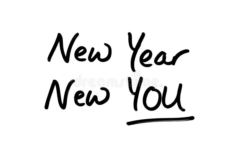 New Year New You Stock Illustrations – 12,900 New Year New You Stock ...