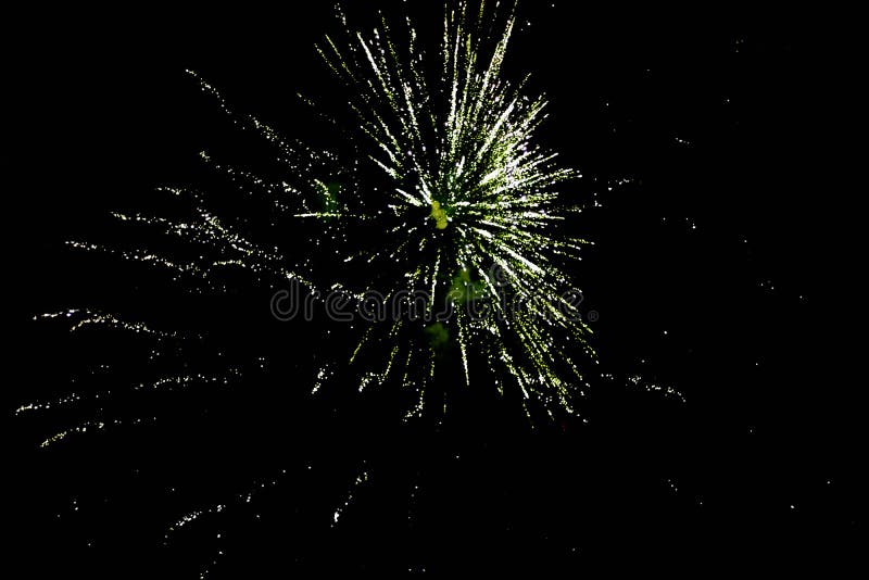 New Years Eve Fireworks, Several Rockets Exploding Colourfullyin the ...