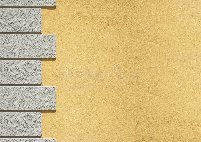 New Yellow Rough Plaster Background - Concept Image with Copy Space ...