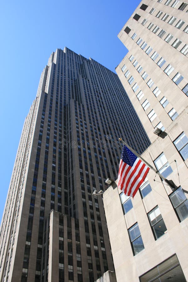 Wisdom, an Art Deco Frieze by Lee Lawrie Over the Entrance of GE ...