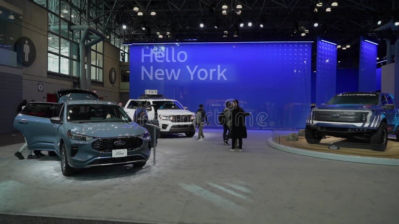 New York Auto Show Display Features Wide Array of Modern Vehicles and ...
