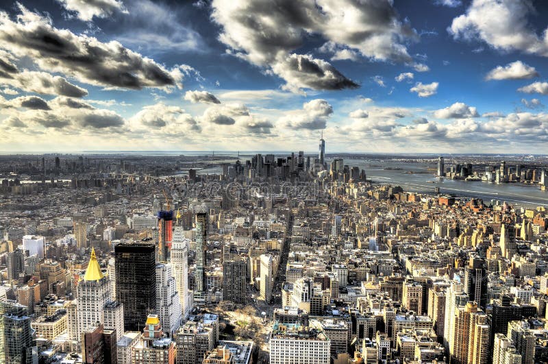 New York City - the Big Apple Stock Photo - Image of downtown, exterior ...