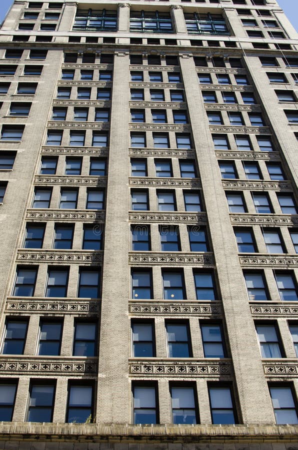 New York City. Building. Old Style Image Stock Photo - Image of summer ...