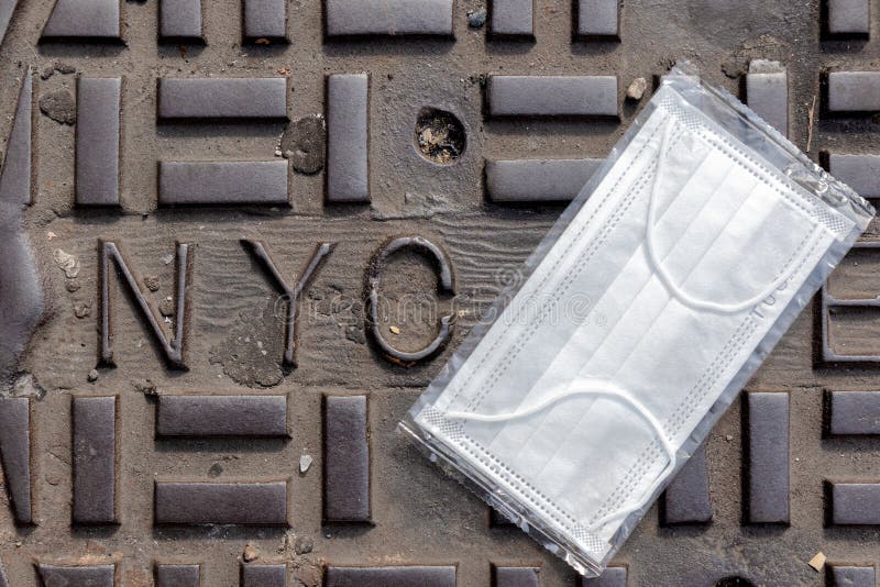 New York City - Coronavirus Mask Stock Photo - Image of illness, face ...