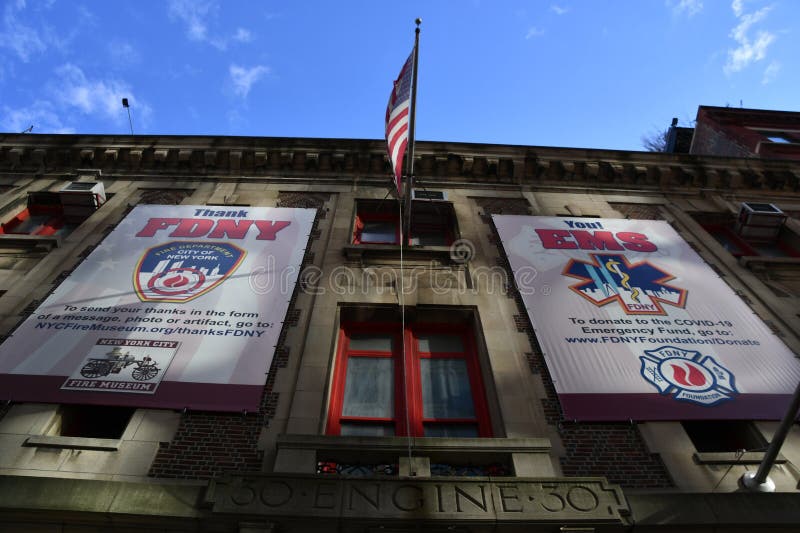 New York City Fire Museum in Manhattan Editorial Stock Photo - Image of ...