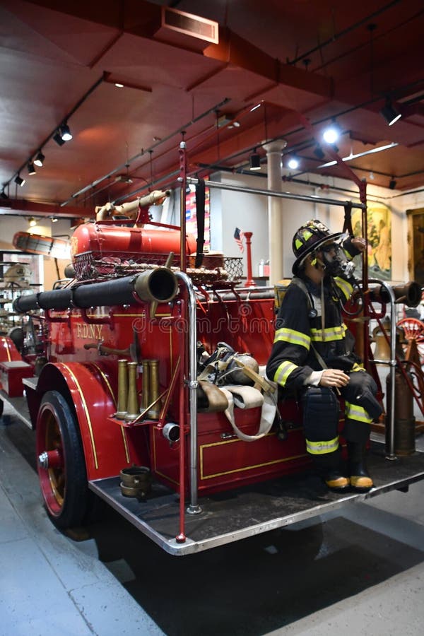 New York City Fire Museum in Manhattan Editorial Stock Photo - Image of ...