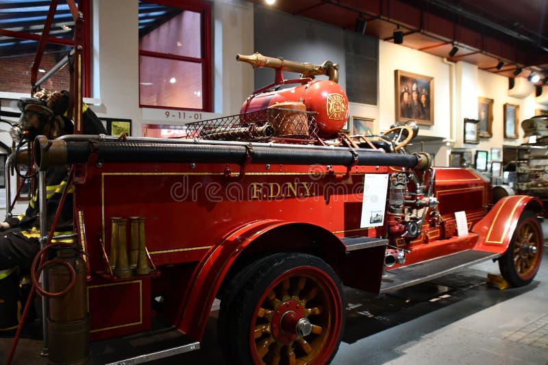 New York City Fire Museum in Manhattan Editorial Image - Image of great ...