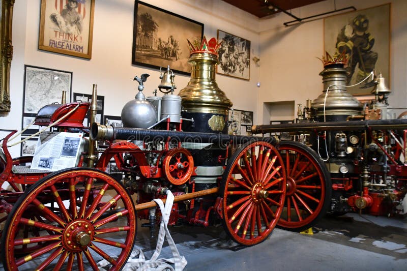 New York City Fire Museum in Manhattan Editorial Stock Photo - Image of ...