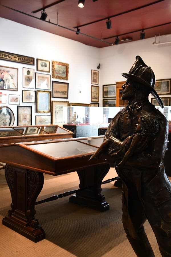 New York City Fire Museum in Manhattan Editorial Stock Image - Image of ...
