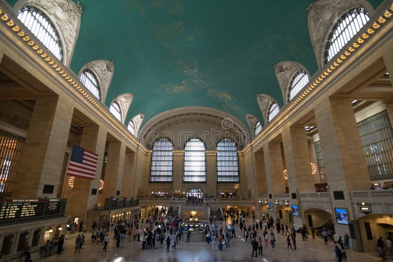 New York City Grand Central Railway Editorial Stock Image - Image of ...
