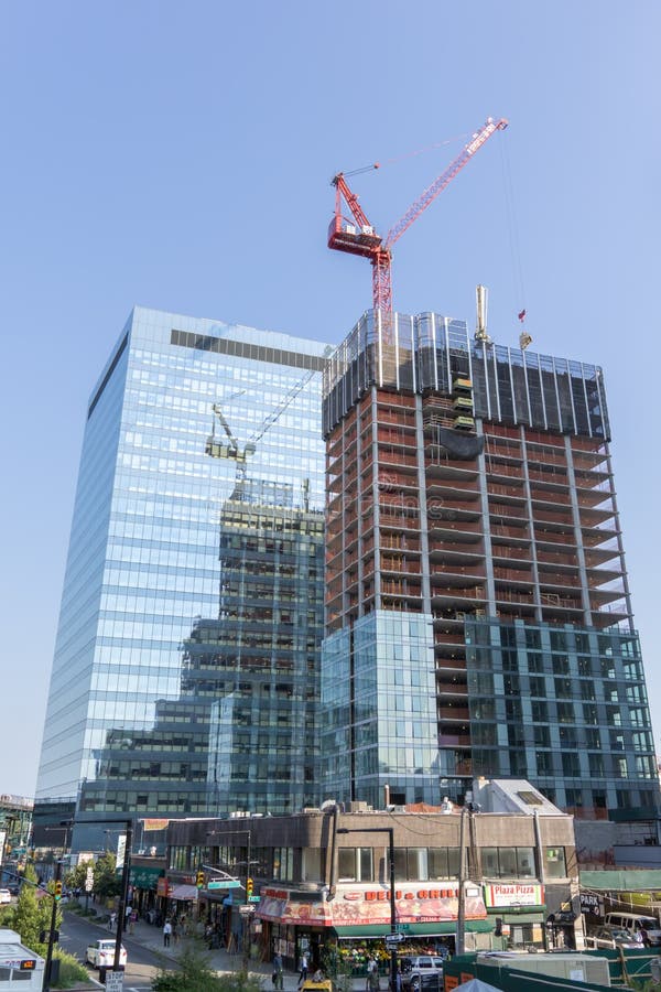 New York City New Bulding Constrution Editorial Stock Image - Image of ...