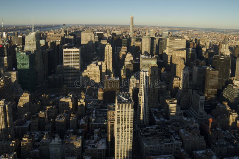 New York City north view stock photo. Image of lights - 49681706