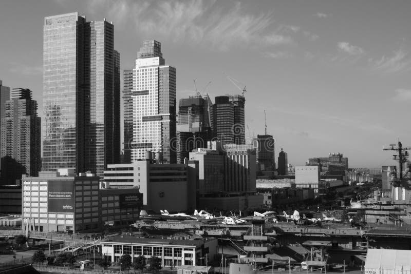 New York City Skyline West Side 2017 2 Editorial Photography - Image of ...