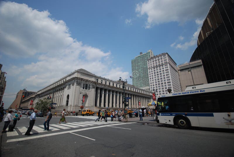 New York City streets editorial image. Image of skyscraper - 34507390