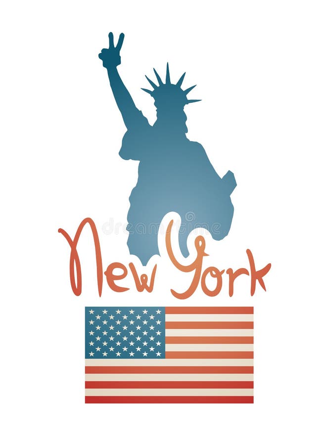 New York City symbol stock vector. Illustration of star - 233357525