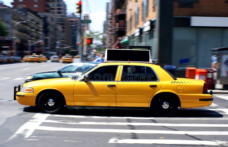 New York City Taxi Cab stock photo. Image of manhattan - 7985168