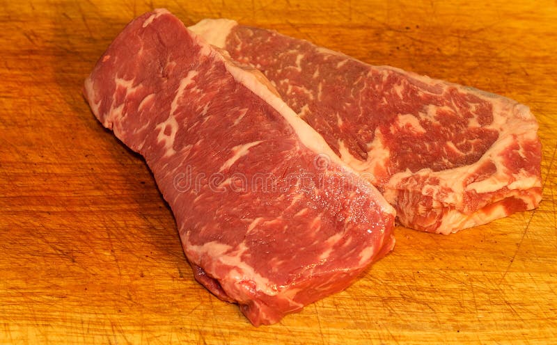 New York Cut Steak stock photo. Image of fork, food, salad - 17440246