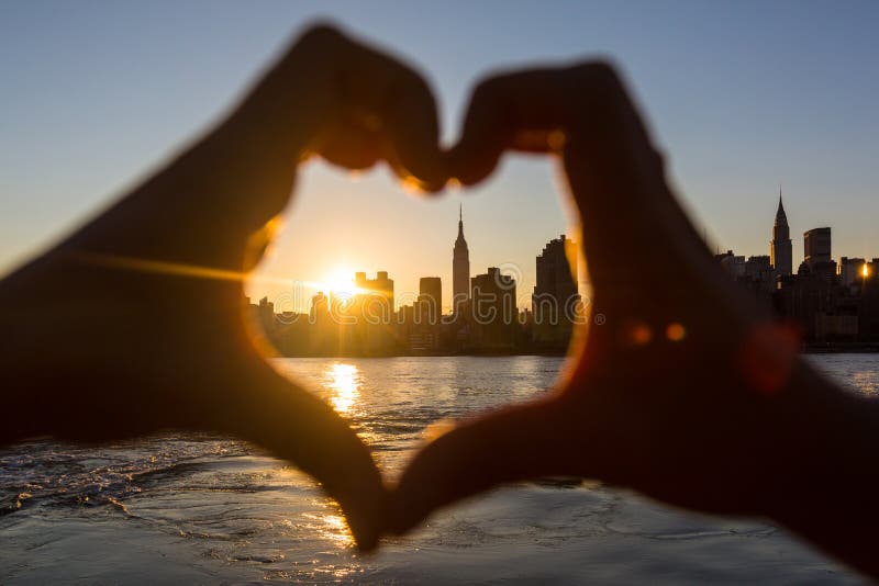 New York stock photo. Image of skyline, heart, manhattan - 44840572