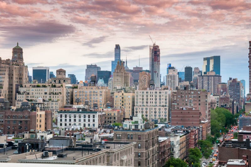 New York Landscape editorial image. Image of center, financial - 93227910