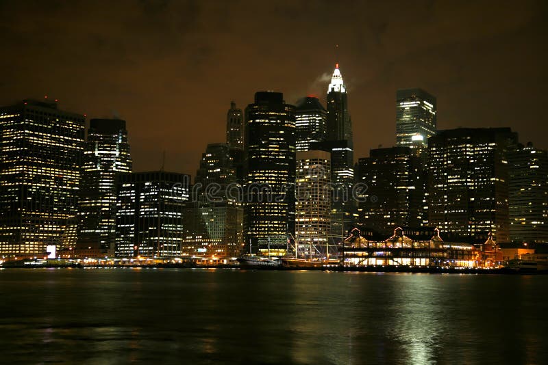 New York, Manhattan stock image. Image of nightlife, tourist - 33126877