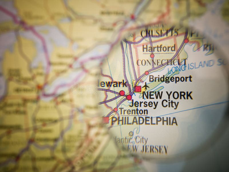 New York City On World Map