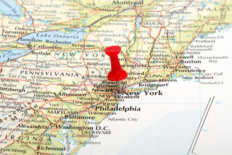 New York Map Pin stock image. Image of travel, vacation - 12282541