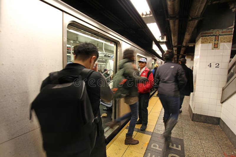 New York metro, USA editorial image. Image of transport - 64338140