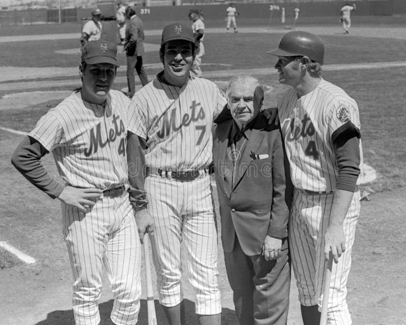 New York Mets del vintage fotografía editorial. Imagen de granos - 73520007