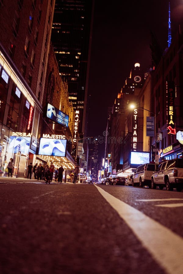 New York Street Travel Autumn Night and Day Free Editorial Photo ...