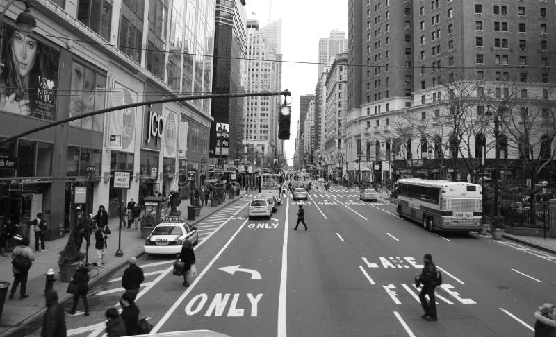 New York editorial photography. Image of street, white - 43080872