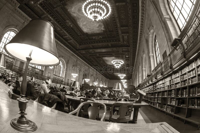 New York Public Library editorial photography. Image of student - 35229167