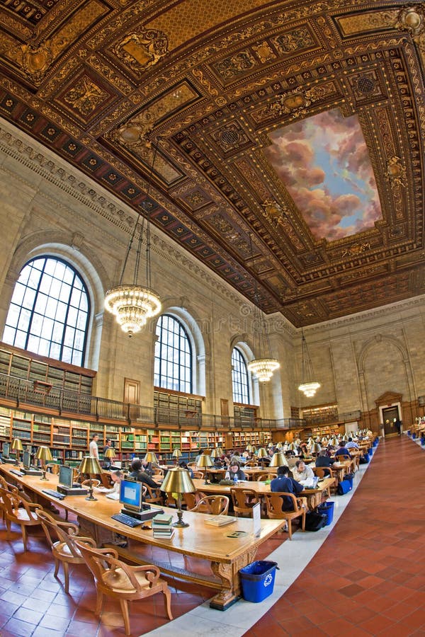 New York Public Library (NYPL) is Editorial Stock Image - Image of ...