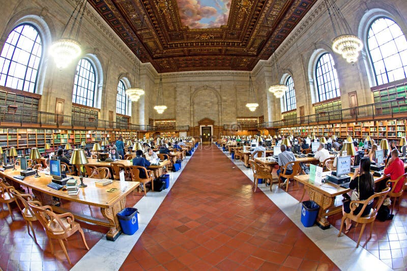 New York Public Library (NYPL) is Editorial Stock Photo - Image of ...