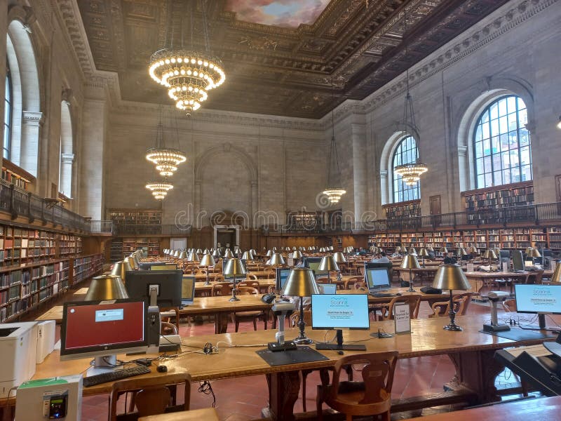 The New York Public Library (NYPL) Editorial Photo - Image of research ...