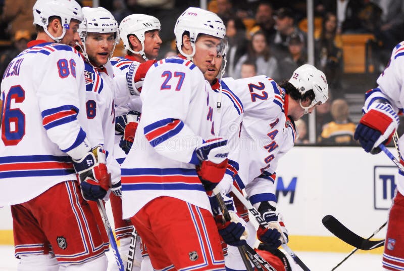 2010-11 New York Rangers editorial photography. Image of gaborik ...