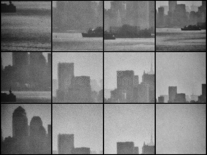 New York. Retro view stock image. Image of modern, design - 207008199