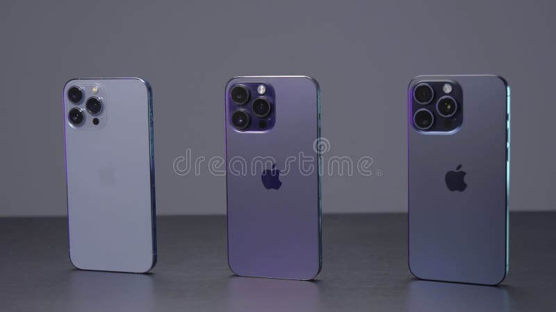 New York - September 15, 2023: Comparison of Design of New IPhone ...