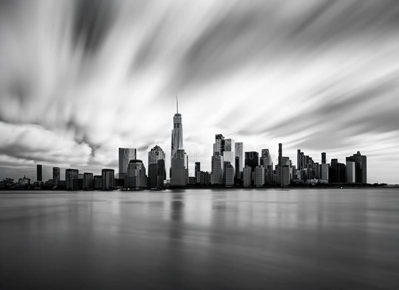 New York Skyline. High Quality Photo.. Stock Illustration ...