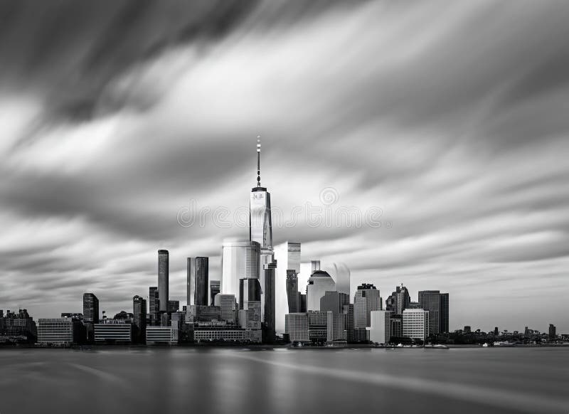 New York Skyline. High Quality Photo.. Stock Illustration ...