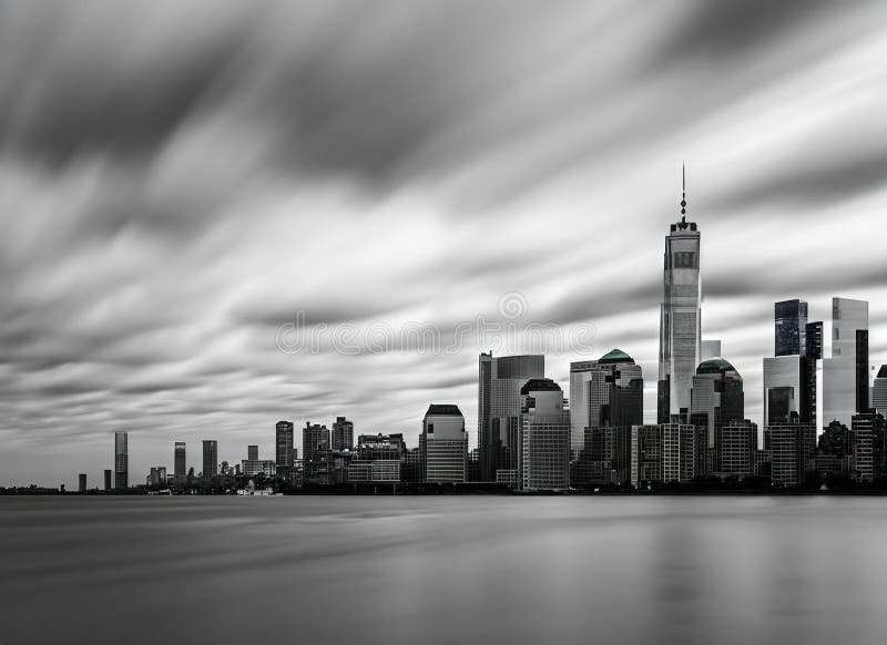 New York Skyline. High Quality Photo.. Stock Illustration ...