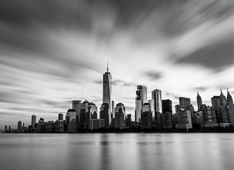 New York Skyline. High Quality Photo.. Stock Illustration ...