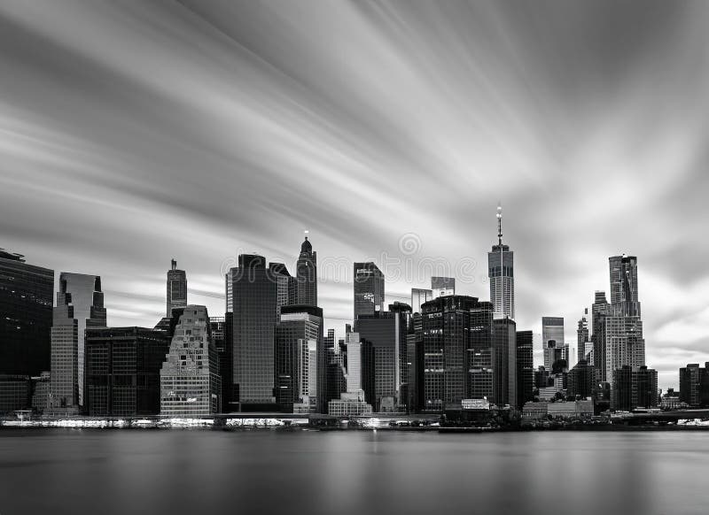 New York Skyline. High Quality Photo.. Stock Illustration ...