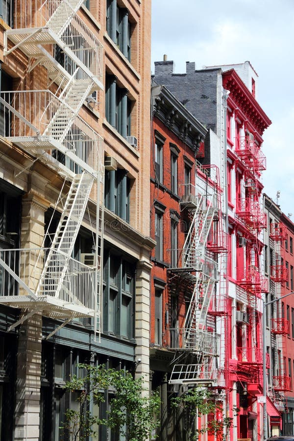 New York - SoHo arkivfoto. Bild av lägenhet, manhattan - 52463560