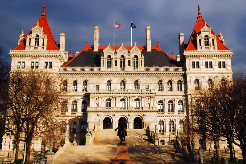 New York State Capitol, Albany, New York Editorial Photography - Image ...