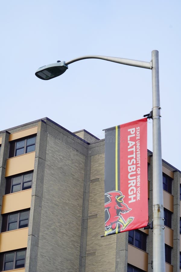 New York State University Plattsburgh Sign Editorial Photography ...