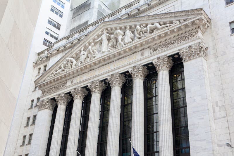 New York Stock Exchange Building, Manhattan Editorial Photography ...