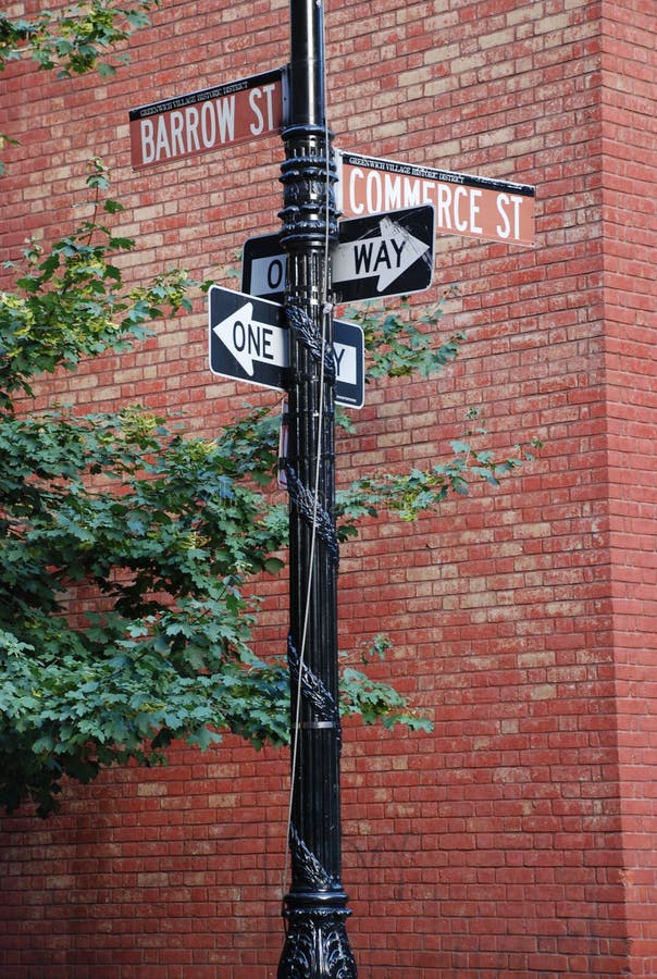 New york street signs stock photo. Image of manhattan - 7969560