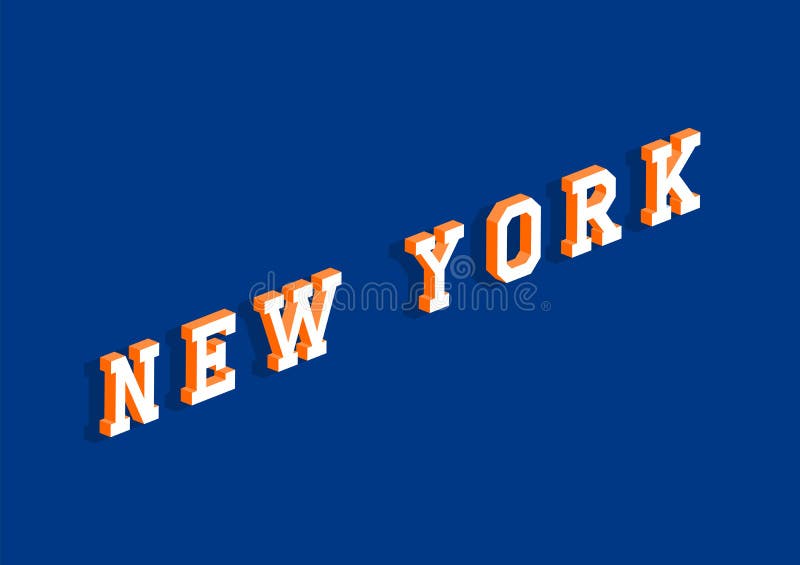 New York Typography Design Elements Stock Vector - Illustration of city ...