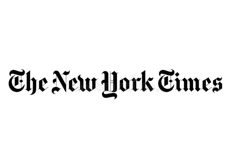 New York Times Logo Stock Illustrations – 84 New York Times Logo Stock ...