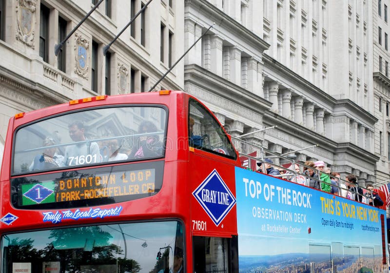 New york travel red bus editorial photo. Image of america - 15063286